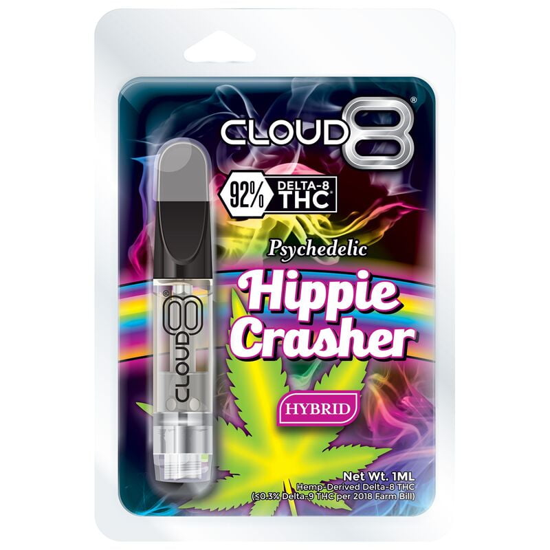 Cloud 8 - Delta 8 - Hippie Crasher - 1ML Cartridge